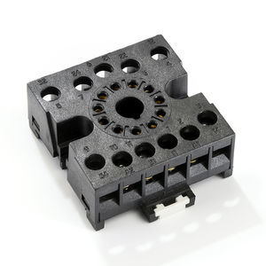 Octal relay socket - AZ511 - ELETTROMECCANICA CDC s.r.l.