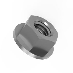 Hexagonal nut - LN982-M series - Vital Parts ltd - flanged / stainless ...