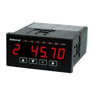 Process panel meter - 2071 series - Nokeval - temperature / digital / LED