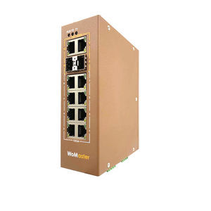 Unmanaged ethernet switch - IDS208G - WoMaster - 8 ports / fast ...
