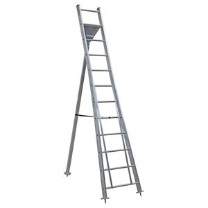 Aluminum ladder - TS - CAGSAN LADDERS - sliding / retractable