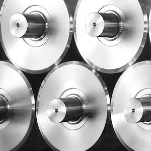 Measurement roller - INOMETA - for sensors / steel / aluminum