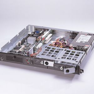 Rack-mount PC chassis - RCK-104B - AICSYS Inc - 1U / backplane / for mini-ITX motherboards