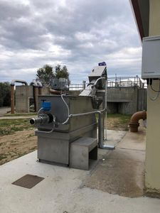 Screw screen - VERTI - Equipwater - for wastewater treatment