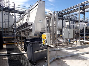 Screw screen - VERTI - Equipwater - for wastewater treatment