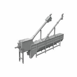 Wet screening screening machine - MINI UNIT - Equipwater - screw / for ...