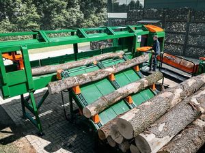 Horizontal log splitter - SpaltFix K-440 Multi - POSCH Gesellschaft m.b.H.