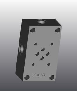 Modular base plate - EB503 - EUROFLUID HYDRAULIC SRL - cast iron ...