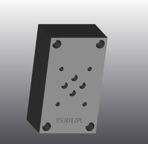 4-way hydraulic drilled block - EB373 - EUROFLUID HYDRAULIC SRL - cast ...