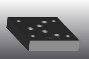 Cast iron base plate - EB205 - EUROFLUID HYDRAULIC SRL - rectangular ...