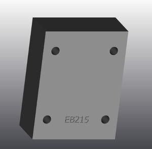 Cast iron base plate - EB255 - EUROFLUID HYDRAULIC SRL - rectangular ...
