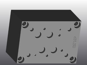 4-way hydraulic block - ES710PLZ - EUROFLUID HYDRAULIC SRL - cast iron ...