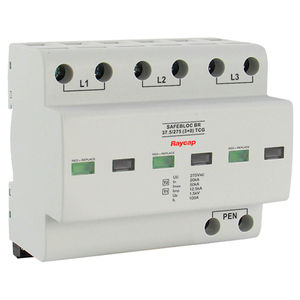 Type 2 surge protector - SafeTec T2 - Raycap - class II / type 1CA ...