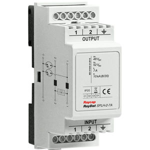 DC power surge protector - RayDat PSC-2 - Raycap - modular / varistor ...