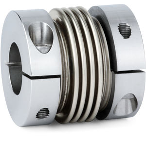 Flexible coupling - BKM series - R+W Italia S.r.l - bellows / torque