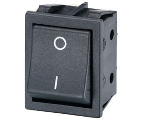 Rocker switch - B1 Series - Everel Group S.p.A. - single-pole / fire ...
