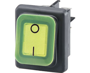 Rocker switch - B1 Series - Everel Group S.p.A. - single-pole / fire ...