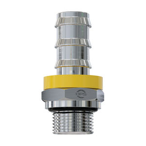Push-to-lock hose fitting - HPS International - hydraulic / tapped / barbed