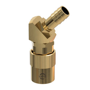 45° angle fitting - HPS International - hydraulic / quick / socket