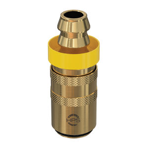 Push-to-lock hose fitting - HPS International - hydraulic / quick / socket