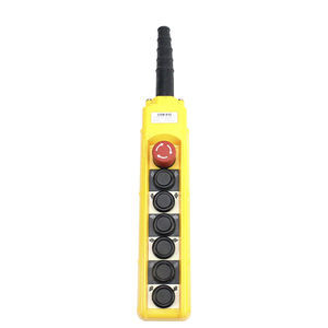 6-button pendant station - XAC7 - zhejiang lixin hoist swich factory - for crane / for hoists ...