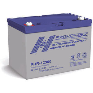 VRLA battery - PHR-12150 - Power-Sonic - rectangular / 12 V / for UPS