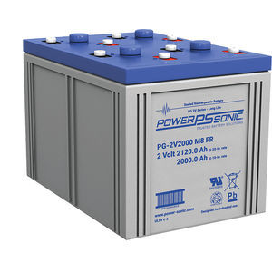 Deep cycle battery - PDC-12350 - Power-Sonic - VRLA / rectangular / 12 V