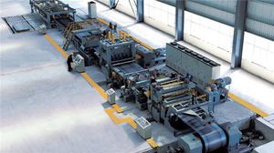 Metal cutting line - JIANGSU YAWEI MACHINE TOOL - sheet metal / sheet ...