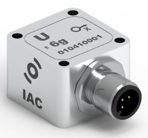 MEMS accelerometer - IAC-I-01 - Micromega Dynamics - 1-axis / capacitive / with built-in electronics