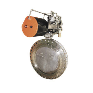 Butterfly valve - RP-600 - ROPO GmbH - pneumatic / flow control / for oil