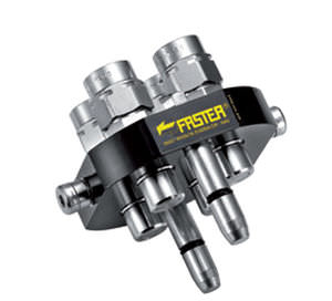 Hydraulic fitting - 2P808, 3P808 series - FASTER S.p.A. - non-spill ...