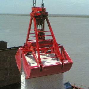 Hydraulic Clamshell Grab - EGF - Peiner - for bulk materials