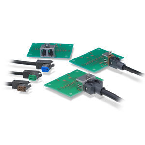 Coaxial connector - GT19 series - Hirose Electric Europe B.V. - data / straight / rectangular