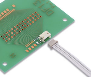 Electrical power supply connector - DF58 Series, Low Profile, Wire-to ...