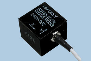 Triaxial accelerometer - 1521 series - Silicon Designs - MEMS / with analog output