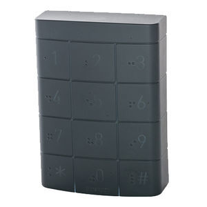 12-key keypad - AT1G26-200 - Barantech - wall-mounted / piezo / metal