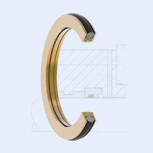 O-ring seal - GGDI-SP series - Hunger - NBR / profile / slide
