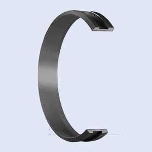 Spring-loaded seal - FI series - Hunger - U-shaped / rubber / PTFE