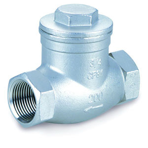 Disc check valve - BT-WC - BOLA-TEK Mfg.Co - wafer / stainless steel