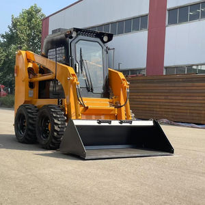 Diesel mini skid steer loader, Diesel engine mini skid steer loader ...