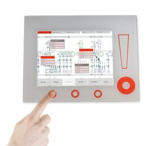Wall-mounted keypad - All industrial manufacturers