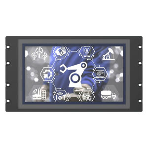 19" rack-mount monitor - All industrial manufacturers