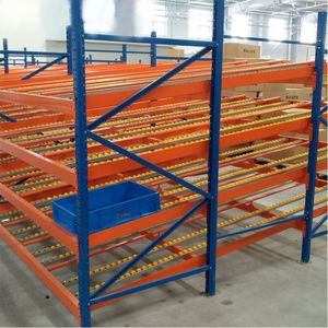 Gravity flow shelving, Gravity flow racking - All industrial manufacturers