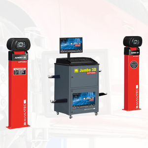 3D wheel aligner - FOX Auto BoomX - Manatec Electronics Pvt. Ltd. - for ...