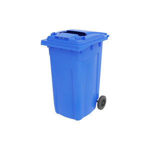 Plastic waste container - Container 360 - DOLAV - for urban waste / 2-wheel