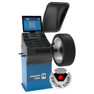 Car wheel balancer - megaspin 420P - Hofmann Megaplan GmbH - automatic