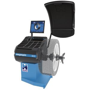 Car wheel balancer - megaspin OnCar - Hofmann Megaplan GmbH - for ...