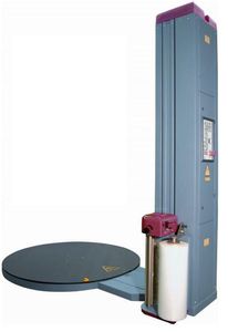 Turntable stretch wrapper - SINGLE-MID - ICMI Srl - automatic / pallet