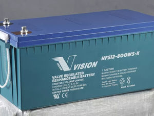 Valve-regulated battery - CT12 series - Vision Group - 12 V / for ...