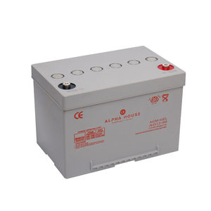 Rectangular battery - 12MVR110F - Alpha House Ltd - 12 V / ISO